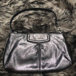 Coach | Bags | Coach Silver Small Bag | Poshmark